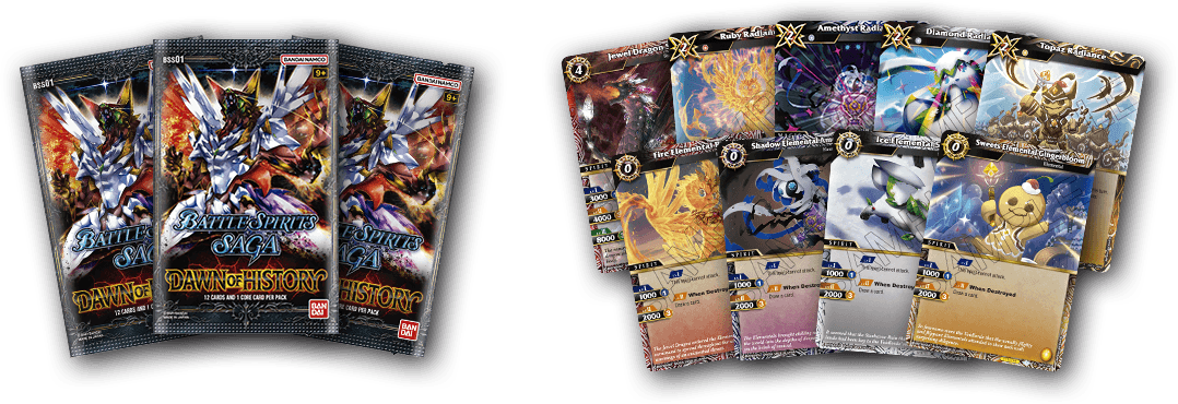 Battle Spirits Saga [EX01] ELEMENTAL SPARK − PRODUCTS｜Battle Spirits ...